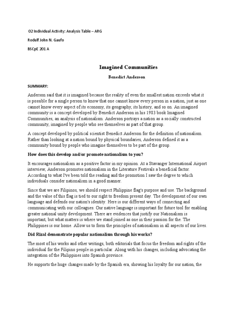 Gaufo Rizal | PDF | Nationalism | Philippines