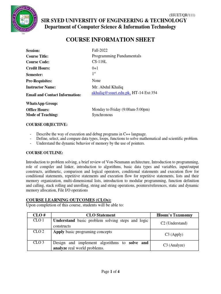 PF-CIS-Fall 2022 LAB | PDF | C++ | Computer Programming