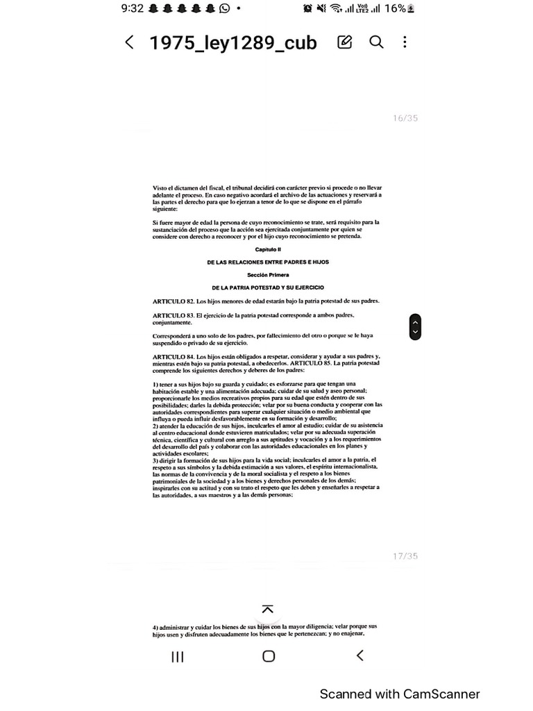 Ley 1289 2022 KUBA | PDF