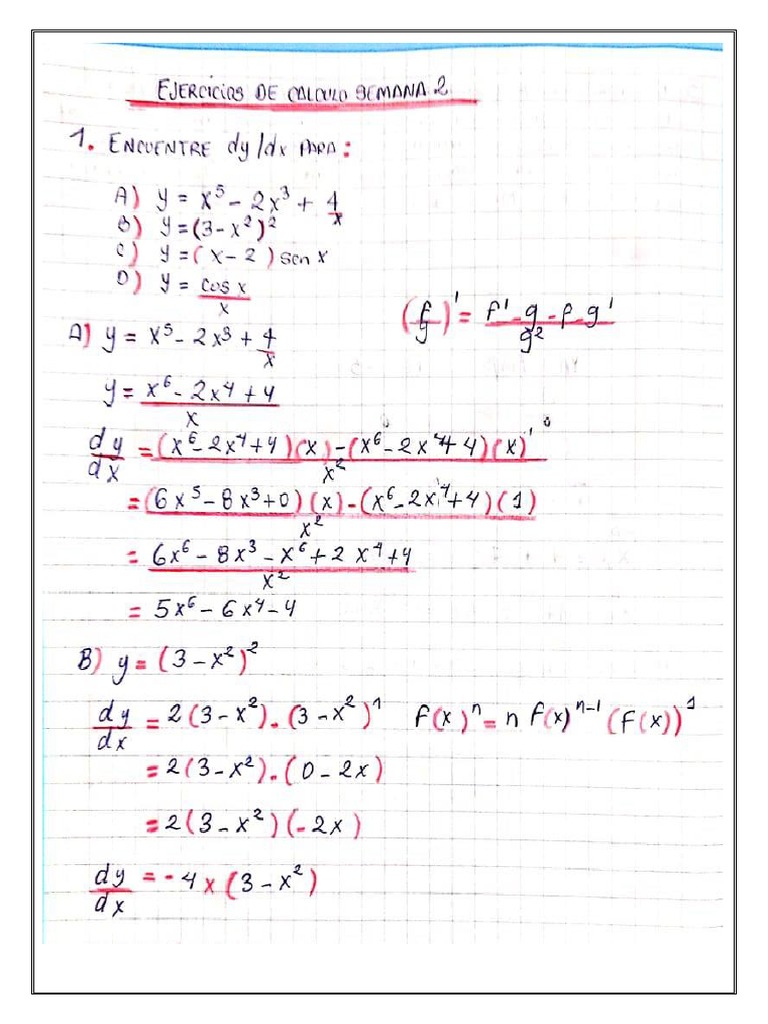Ejercicios Semana 2-Calculo Aplicado A La Fisica | PDF