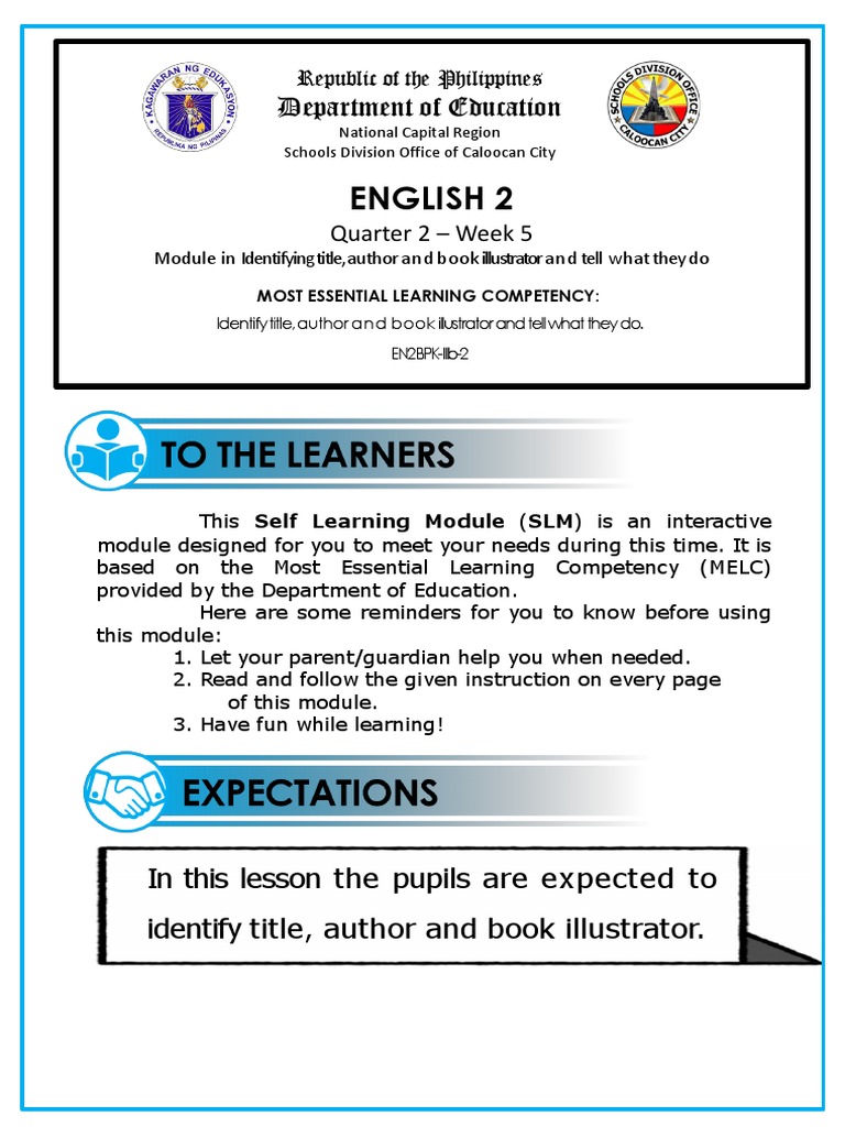 English 2 Q2 Week 5 | PDF | Books | Communication
