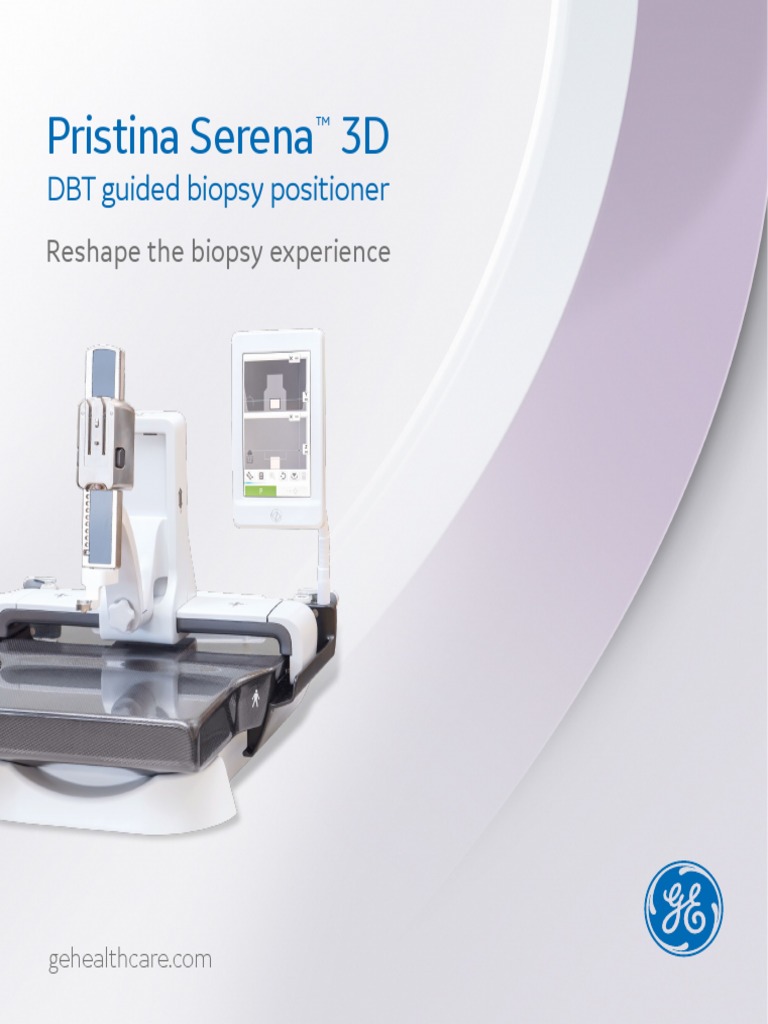 GE Pristina Serena 3D Brochure | PDF | Biopsy | Mammography