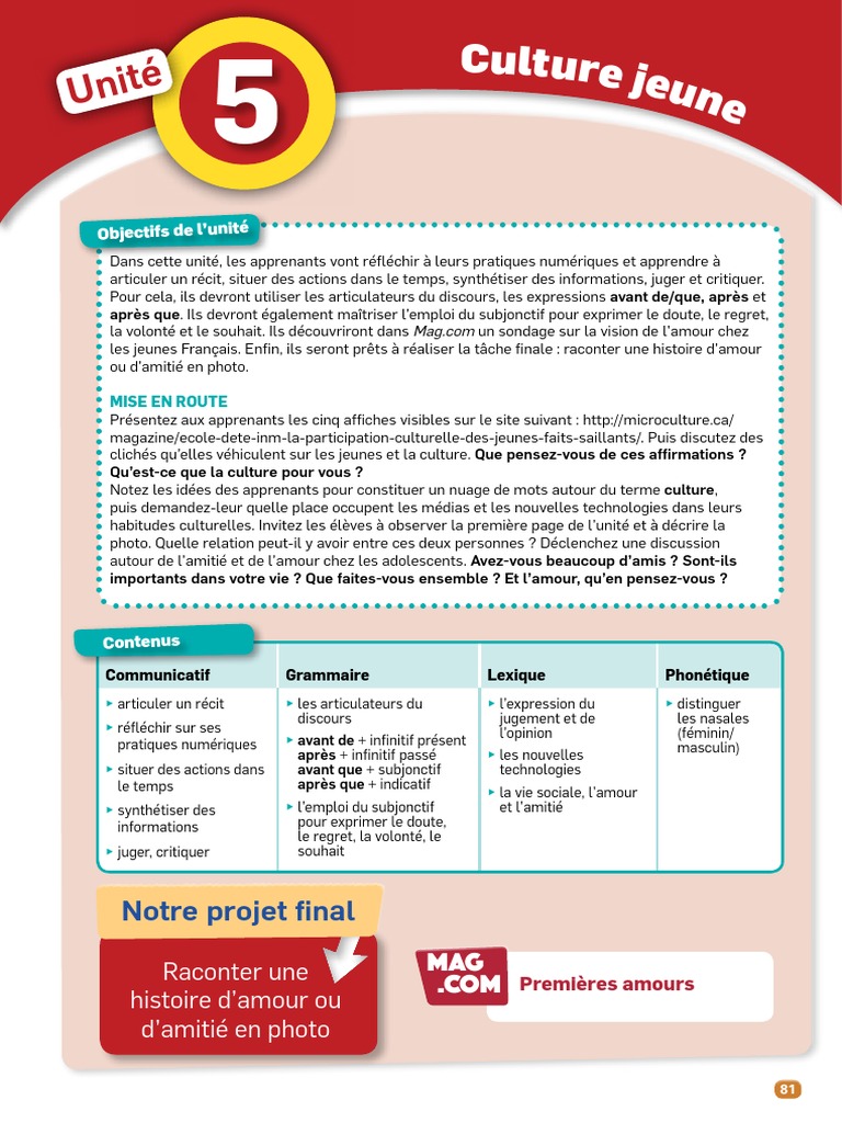 Aplus4 TBK U5 | PDF | Amour | Relation amicale
