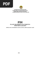 PDI para Escolas de Minas Gerais | PDF | Percepção | Memória