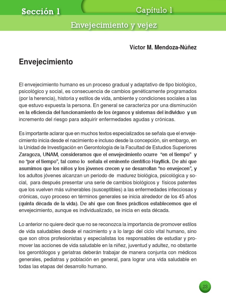 Envejecimiento y Vejez | PDF | Vejez | Envejecimiento