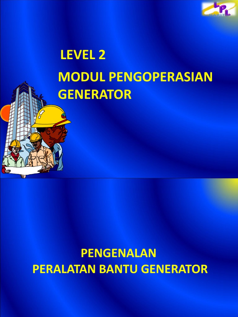 Modul 2 Operasi Generator | PDF | Electric Generator | Electrical Components