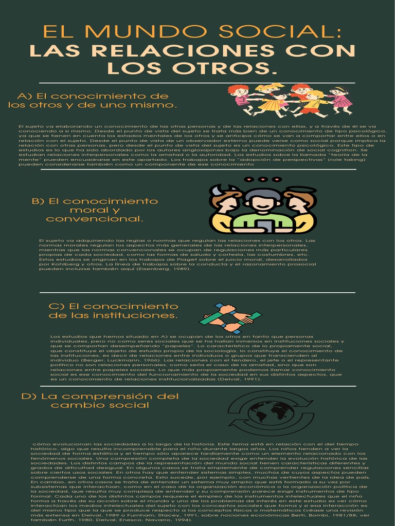 Comprendiendo el mundo social y sus relaciones | PDF | Sociedad ...