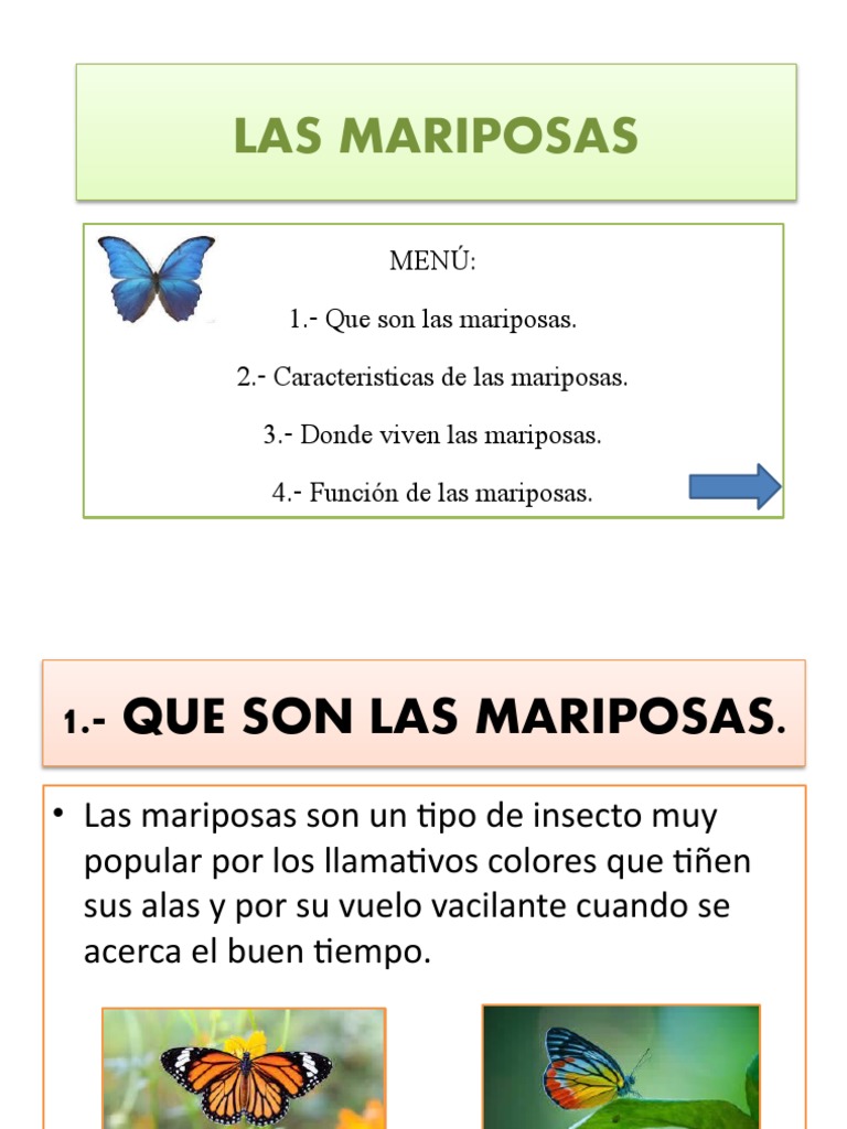 Las Mariposas | PDF