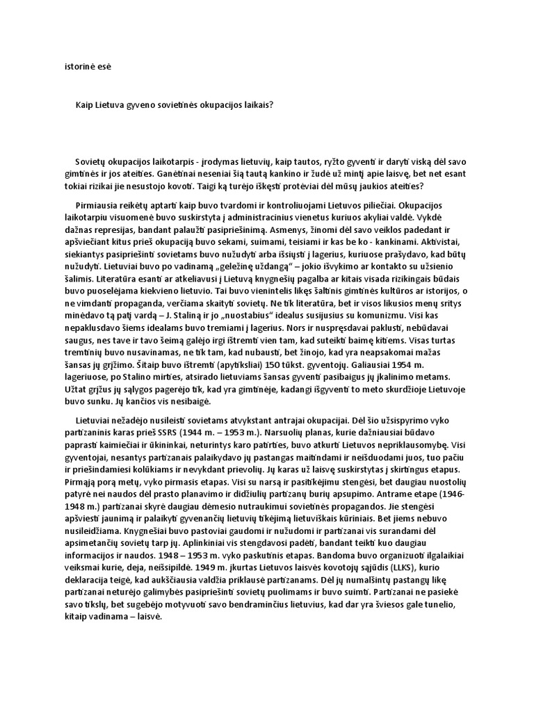 Dokumentas 1 | PDF
