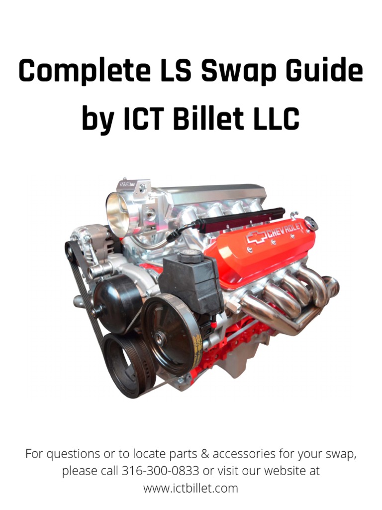 LS Swap Guide by ICT Billet LLC | PDF | Throttle | Automotive Industry