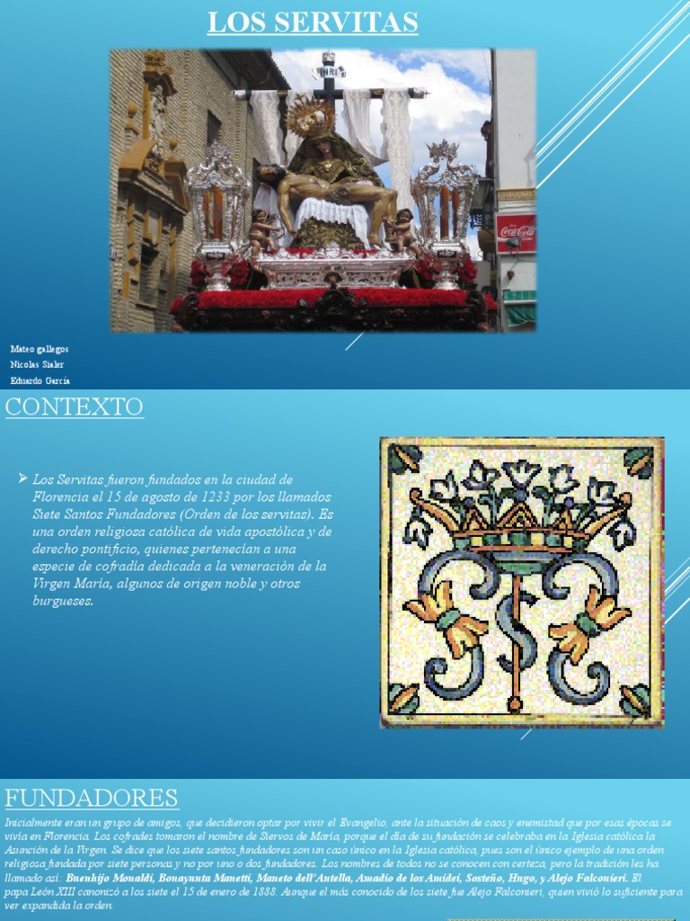 Los Servitas | PDF | Iglesia Católica