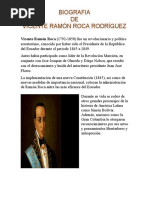Biografia de Vicente Ramon Roca | PDF