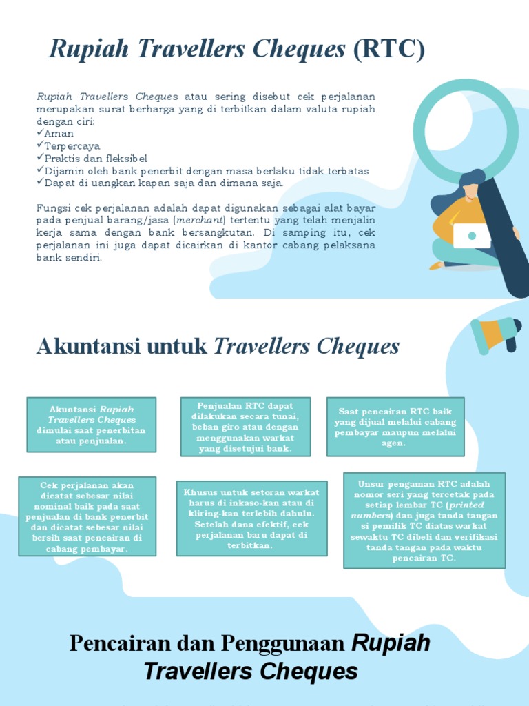 Rupiah Travellers Cheques (RTC) | PDF