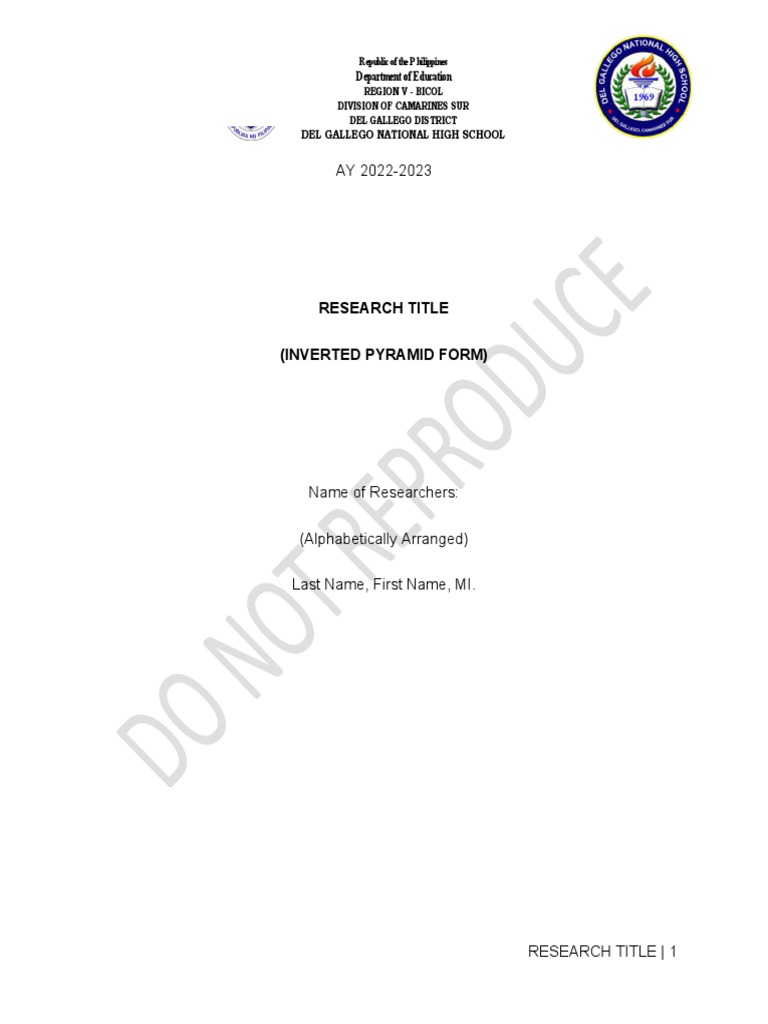 Chapter 1 Format Please Follow | PDF | Fluency | Schools