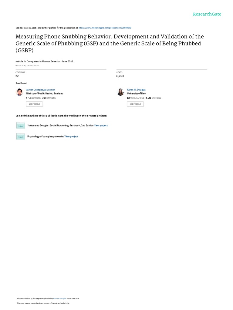 GSP Eng | PDF | Factor Analysis | Validity (Statistics)