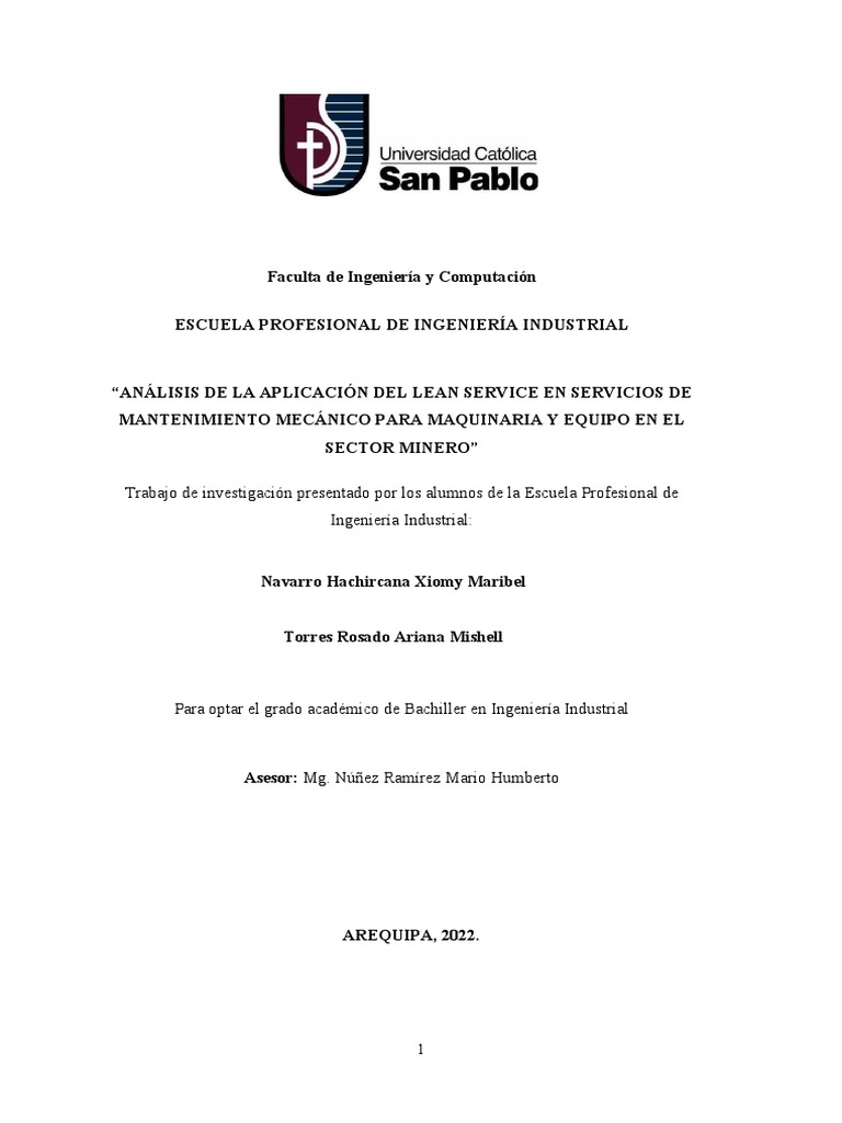 Navarro-Torres Análisis de La Aplicación Del Lean Service en Servicios ...