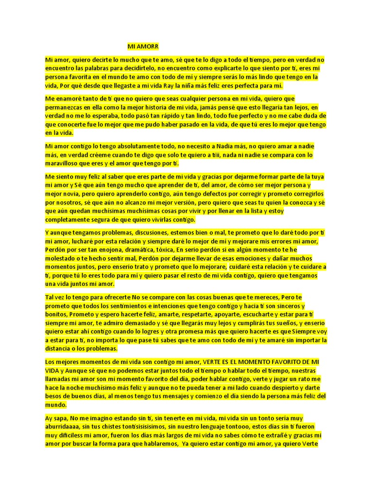 Documento 10 | PDF | Amor