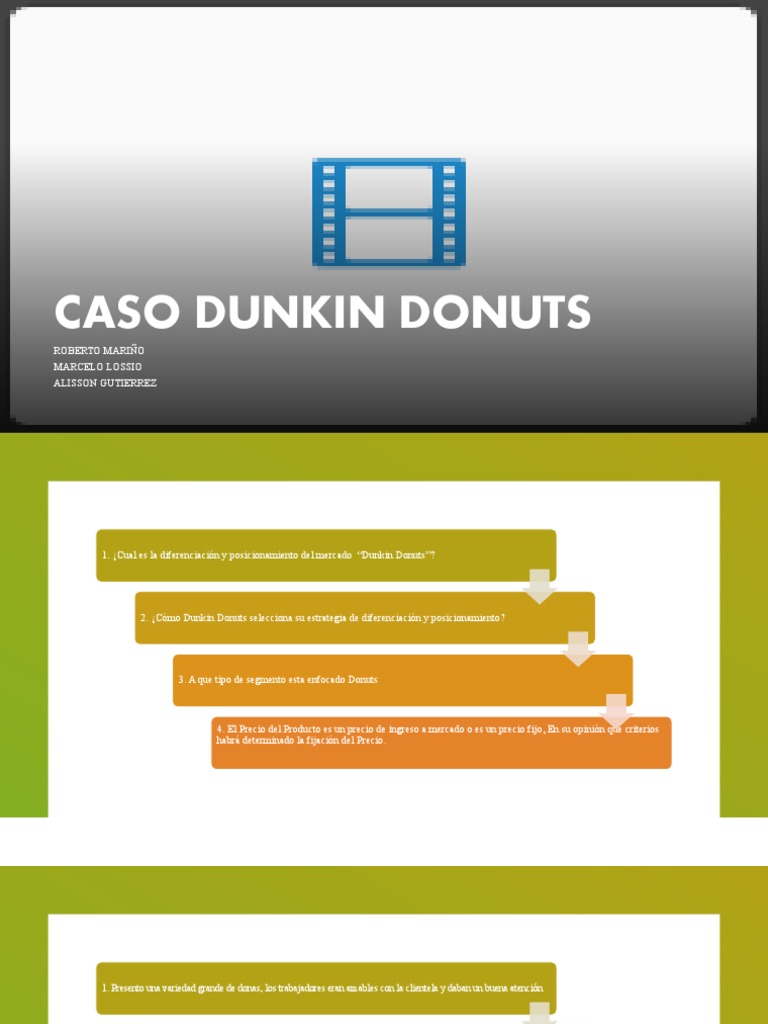 Caso Dunkin Donuts | PDF