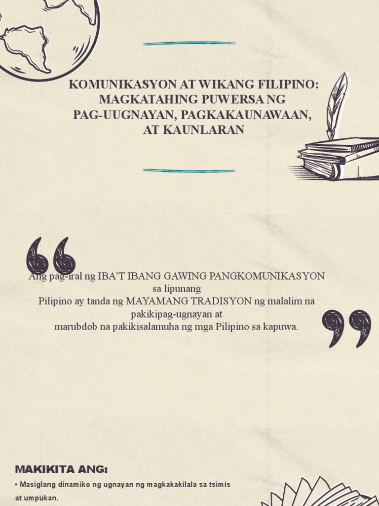 Gec10 Komunikasyon at Wikang Filipino | PDF