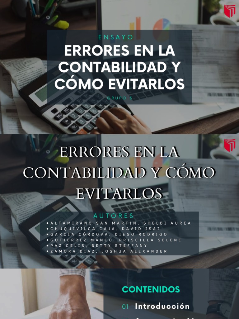 Errores en La Contabilidad | PDF