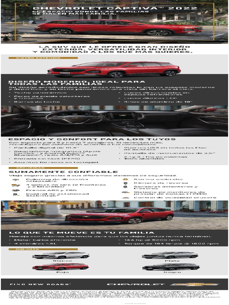 2022 Captiva Catalogo | PDF