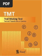 Trail Making Test (TMT) - Spanish Version | PDF