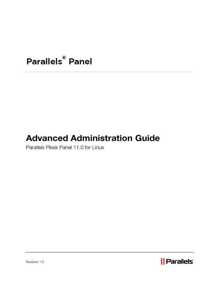 Plesk Linux Advanced Administration Guide | PDF | Networking | Internet ...