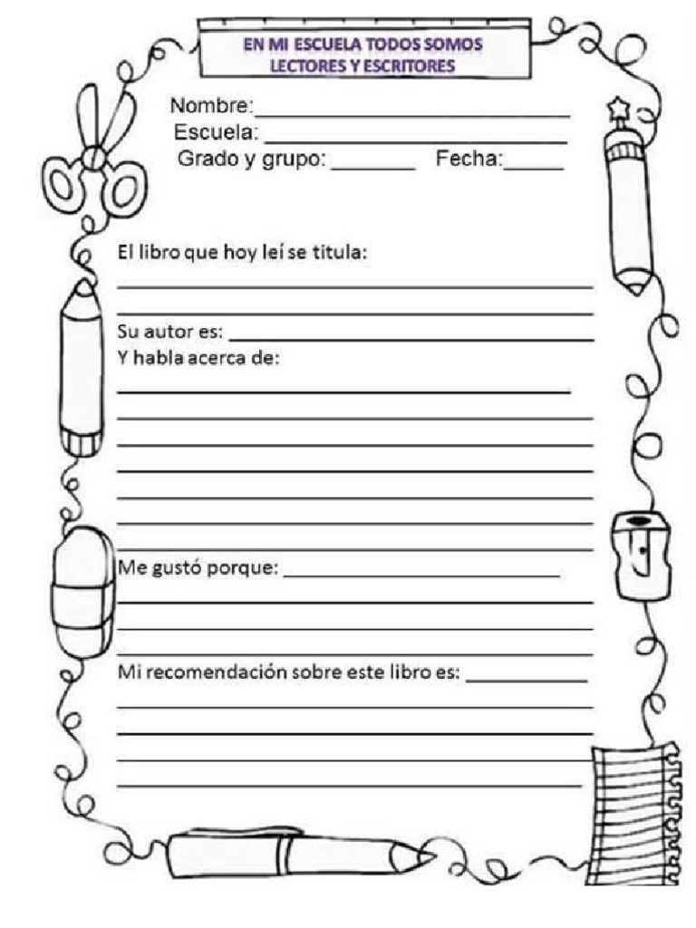 Reportes de Lectura Imprimir | PDF