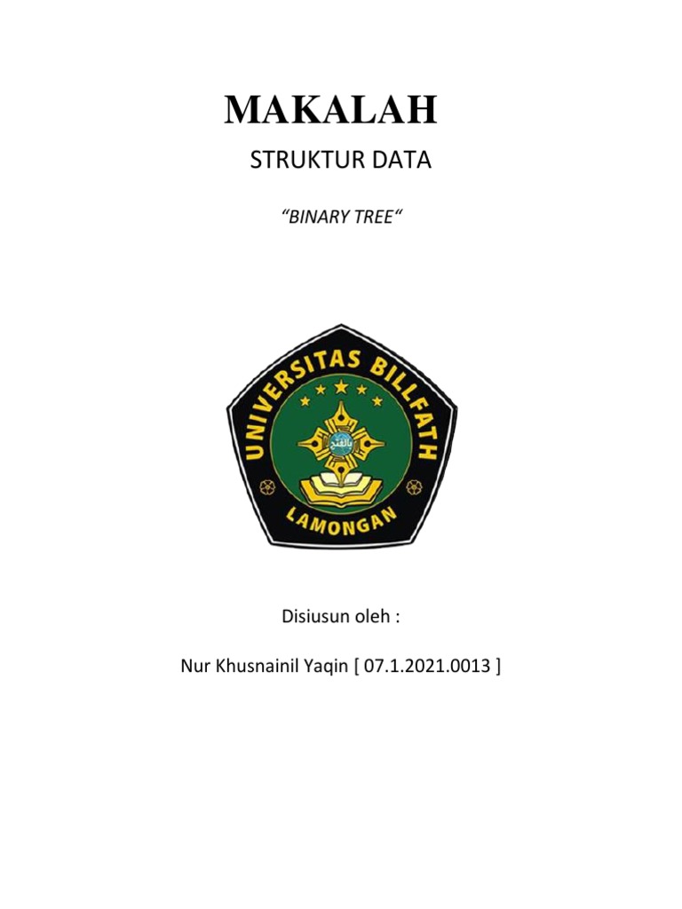 Makalah Struktur Data Binery Tree | PDF