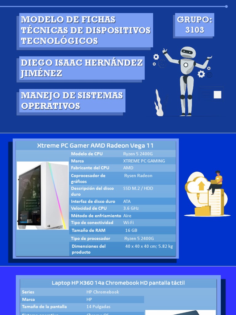 Fichas Técnicas | PDF | Disco duro | Microprocesador