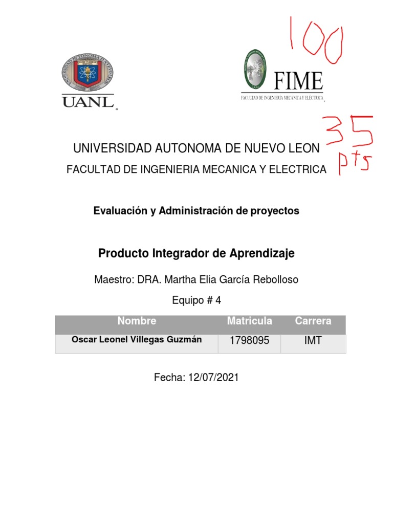 PIA - 100 - IMT - 1798095 - Oscar Leonel Villegas Guzman | PDF | café ...