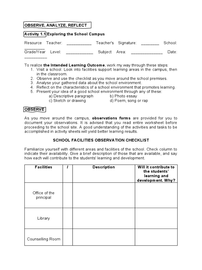 Explore School Campus & Bulletin Boards | PDF | Classroom | Schools