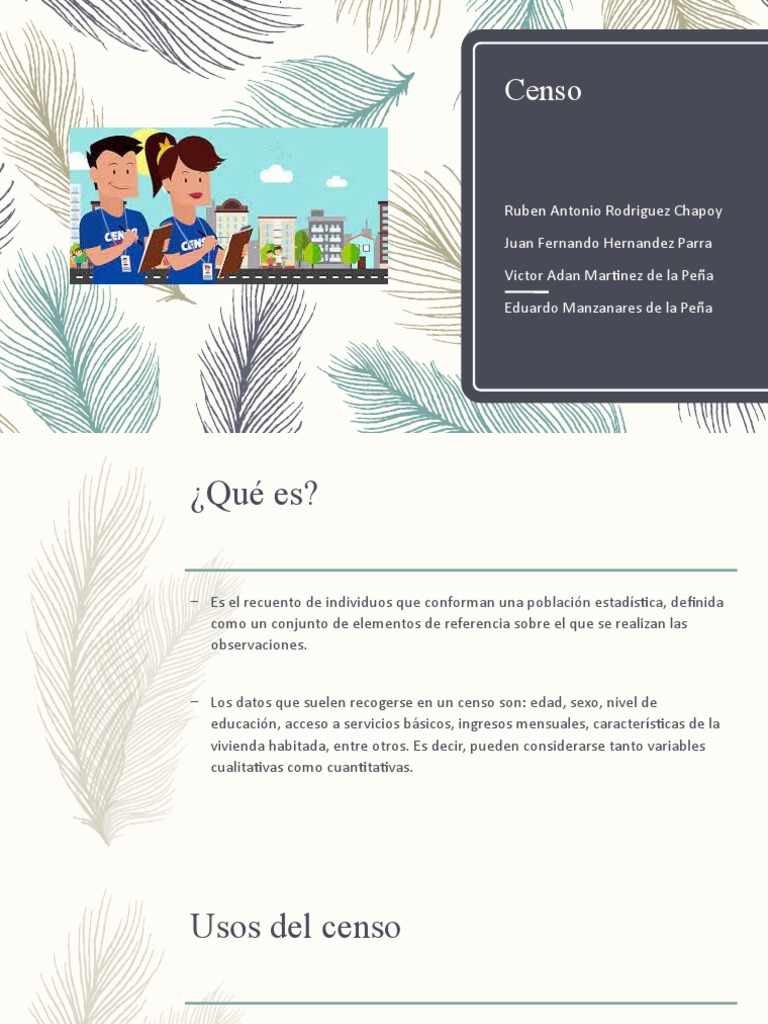 1.7.5 La Historia Del Censo Expo | PDF | Censo | Estadísticas