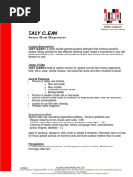 Spic and Span Disinfectant Cleaner SDS | PDF | Occupational Safety And ...