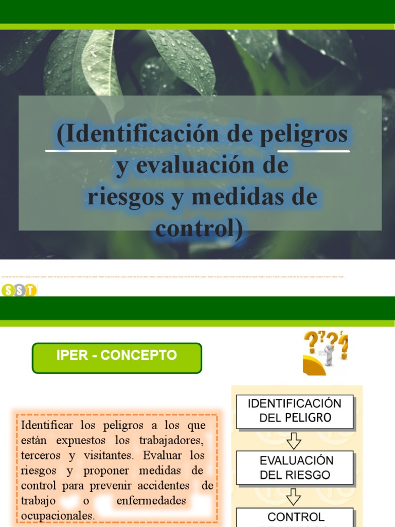Ats-Iperc Presentacion | PDF | Riesgo | Seguridad y salud ocupacional