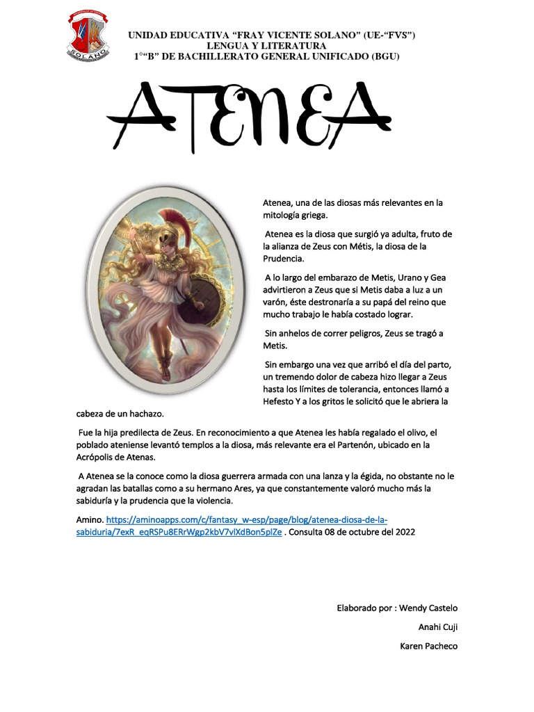 Atenea | PDF
