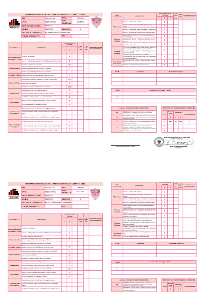 Segundo B | Descargar gratis PDF | Segundo lenguaje | Lengua española