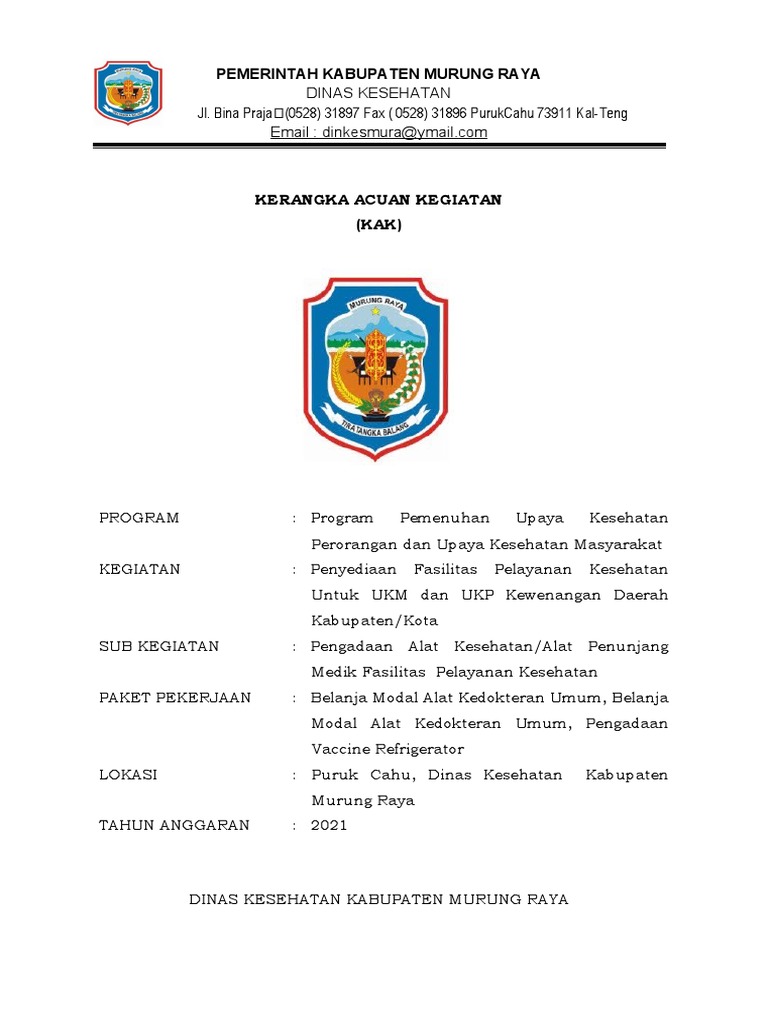 Pemerintah Kabupaten Murung Raya | PDF