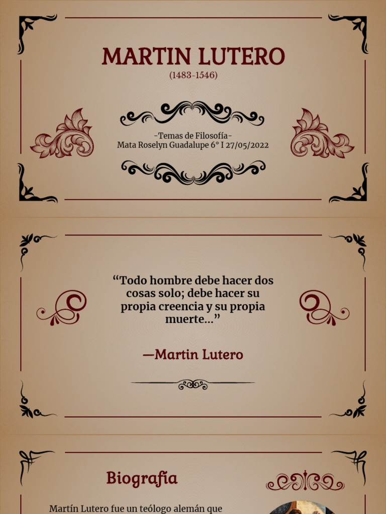Martín Lutero | PDF | Martin Luther | Iglesia Católica