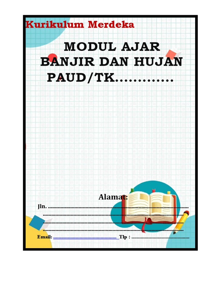 Modul Ajar Ringkas Hujan Dan Banjir Paud | PDF