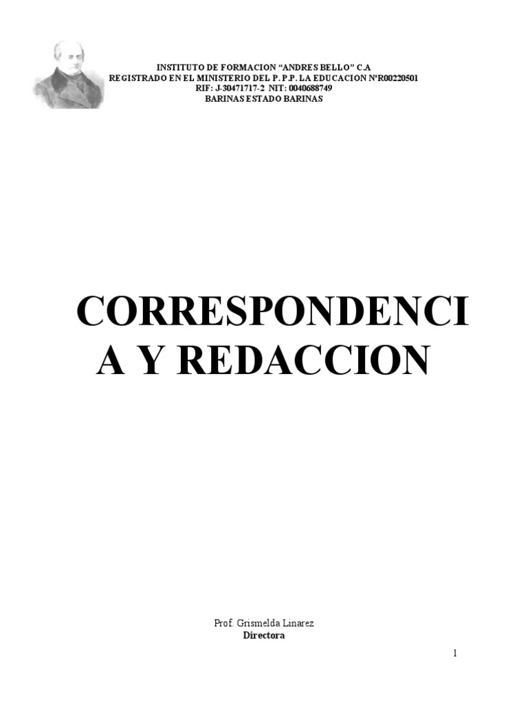 Guía de Correspondencia y Redacción | PDF | Correo | Comunicación