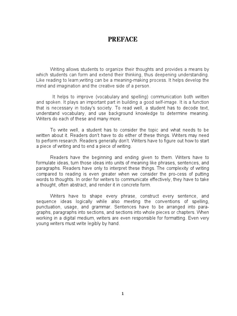 Creative Writing Module | PDF | Senses | Thought