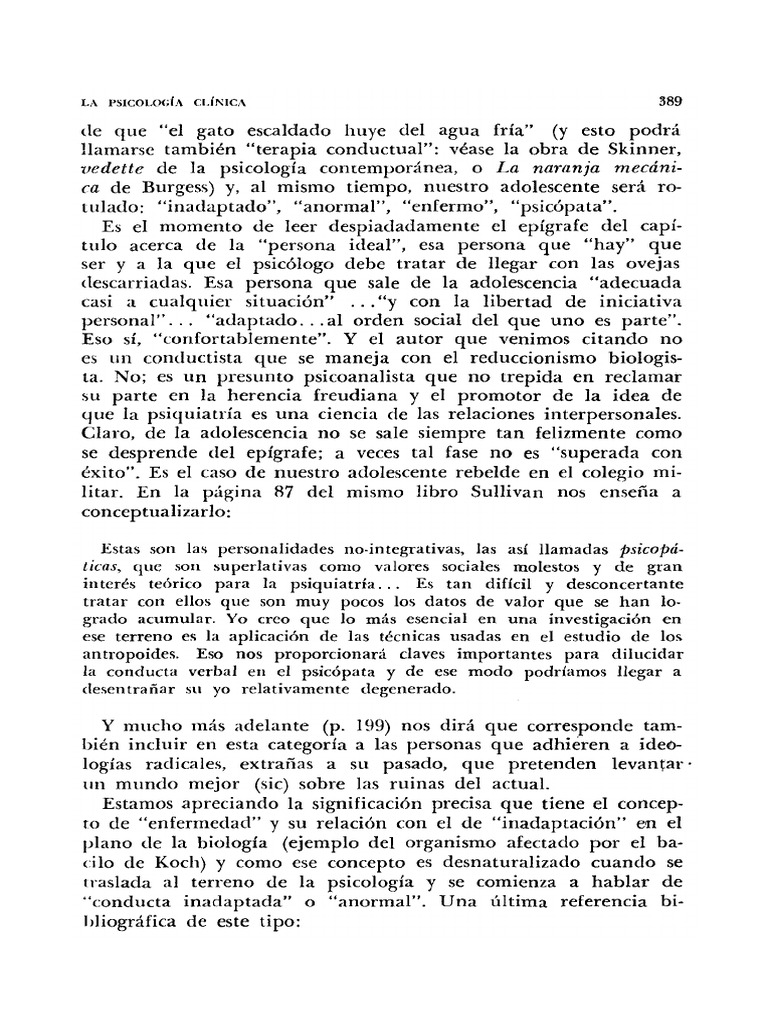 Braunstein, Nestor y Otros CAPITULO 17 | PDF | Sicología | Mente