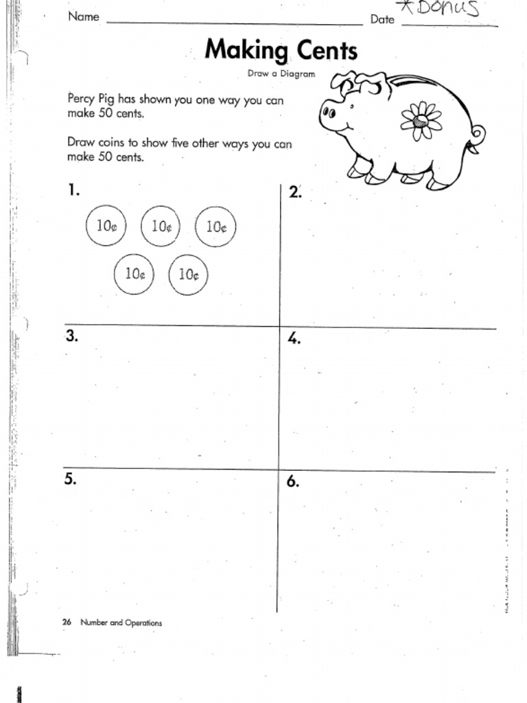 Math Challenge Packet (Begin QTR 3) 1st Grade | PDF