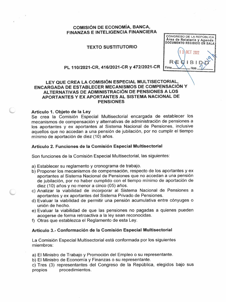 PL 110 416 y 472 | PDF