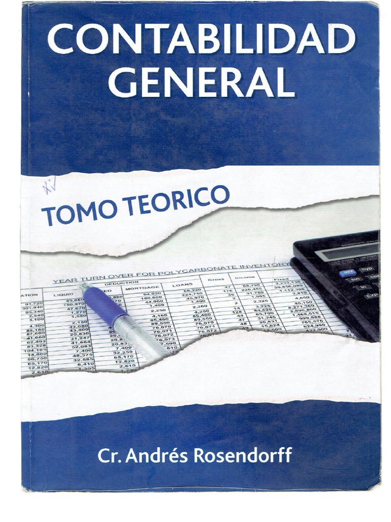 Contabilidad General Tomo Teorico | PDF | Contabilidad | Cheque Contabilidad General Tomo Teorico | PDF | Contabilidad | Cheque