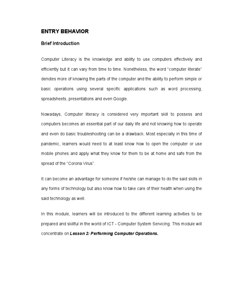Lesson 4 - Computer Workstation Ergonomics | PDF | Human Factors And ...