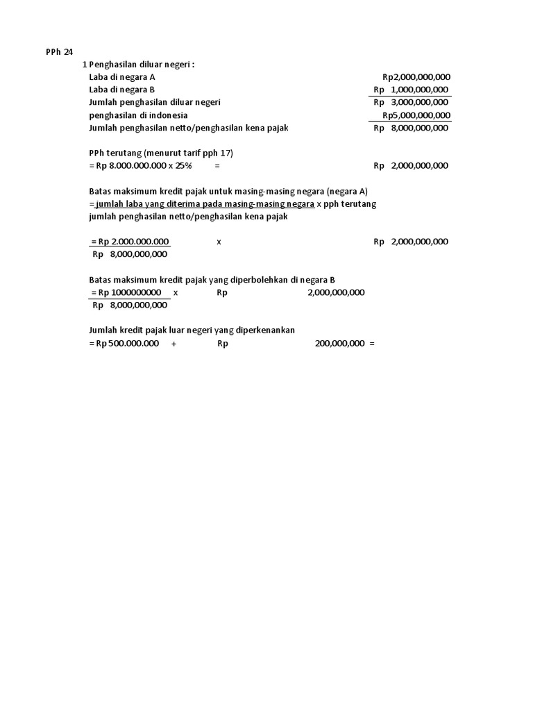 PPH 23 Dan PPH 24 | PDF
