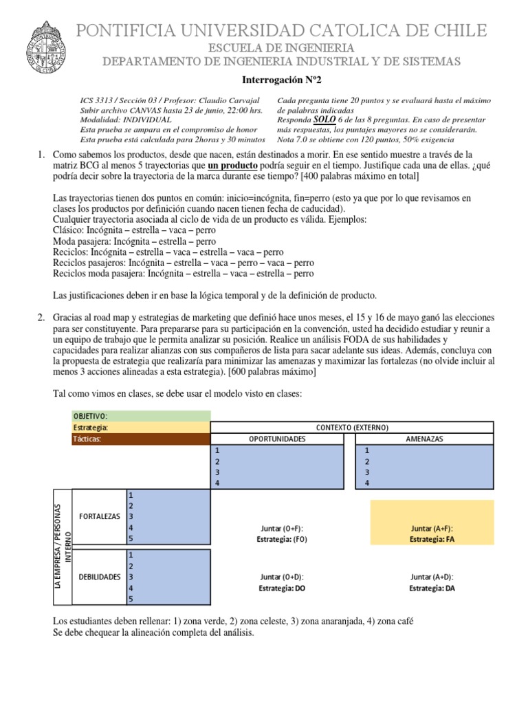 ICS 3313-3 Interrogación 02 23.06.21 Pauta | Descargar gratis PDF ...