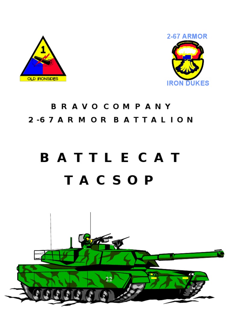 TACSOP | PDF | Maneuver Warfare | Company (Military Unit)